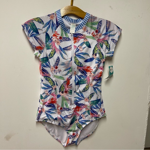 Oasis | Swim | Oasis Womens Full Coverage Front Zipper Brand New Size ...